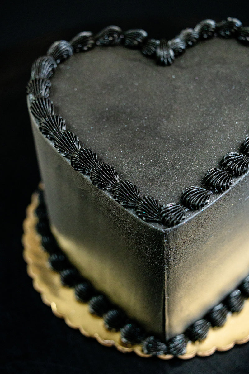Goth Rainbow Heart Cake – Pie, Pie My Darling